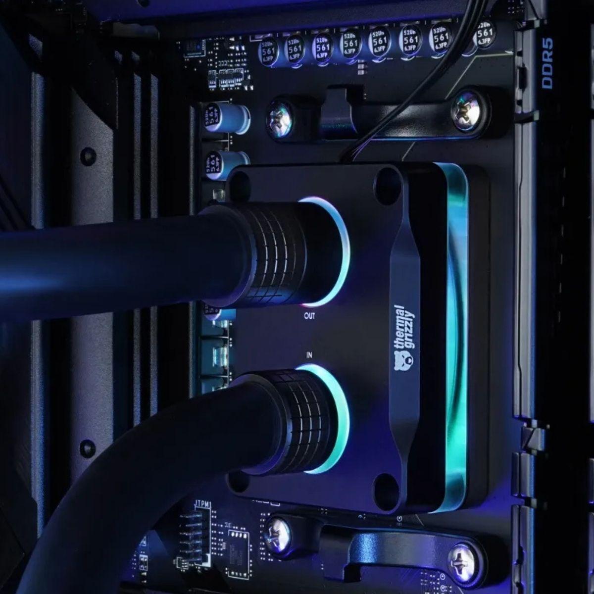 THERMAL GRIZZLY DeltaMate Extender MF7 Black Fitting Custom Water ...